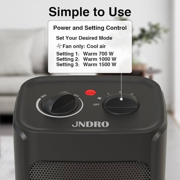 JNDRO Portable Electric Space Heater Review: Your Ultimate Guide to ...
