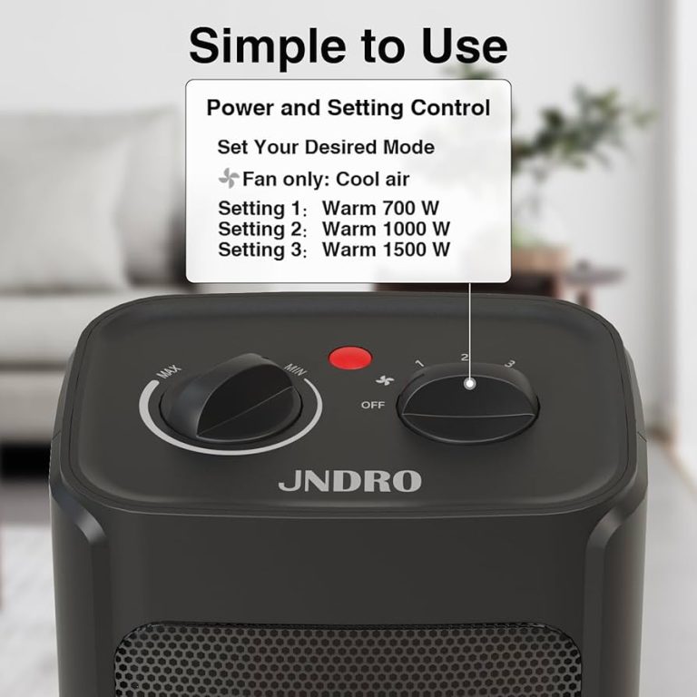JNDRO Portable Electric Space Heater Review: Your Ultimate Guide to ...